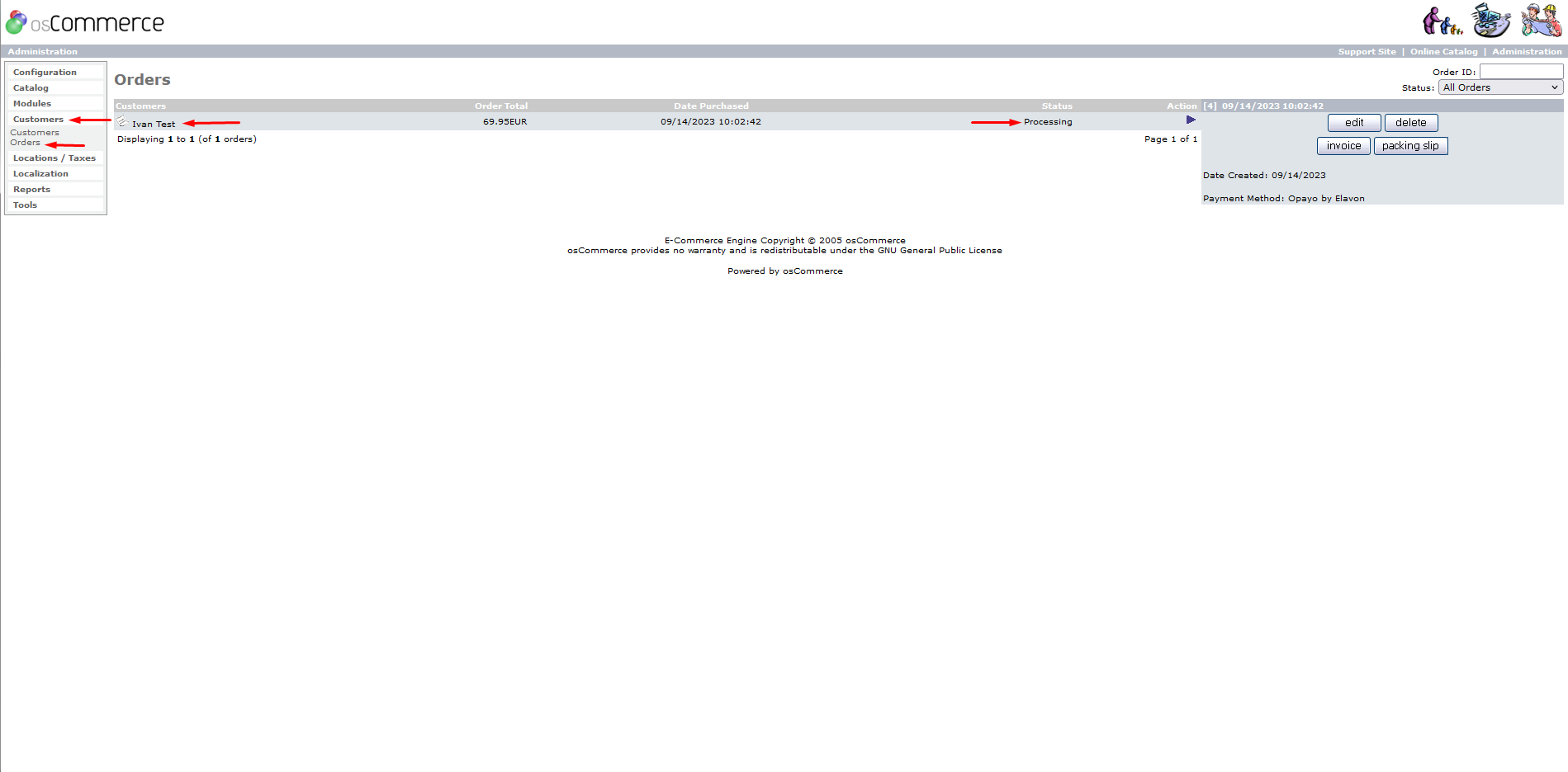 Leading e-commerce and ERP agency UK - Testing Opayo by Elavon Module ...