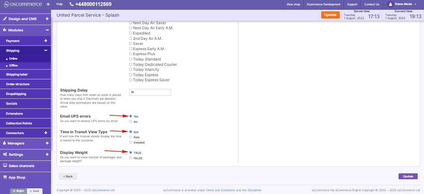 Leading e-commerce and ERP agency UK - Managing Personal Rate UPS Shipping