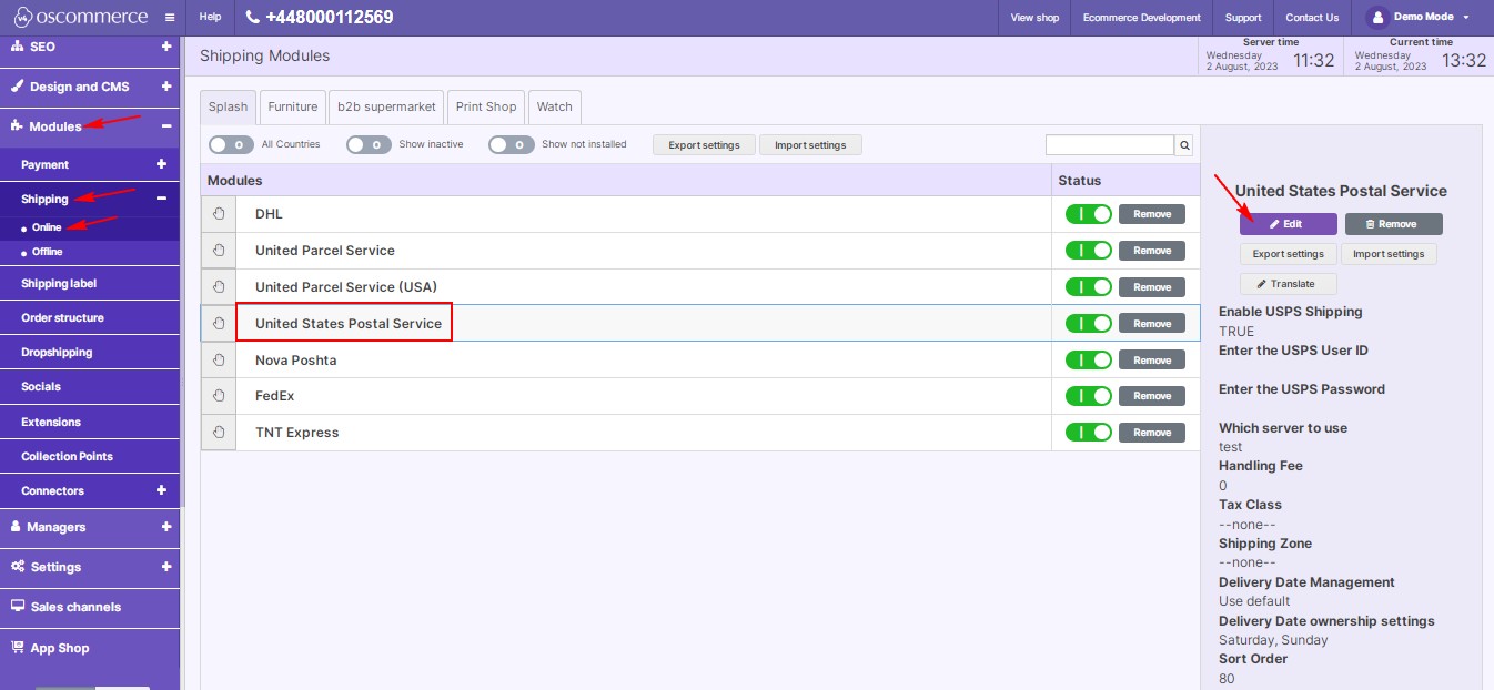 Leading e-commerce and ERP agency UK - Managing United States Postal ...