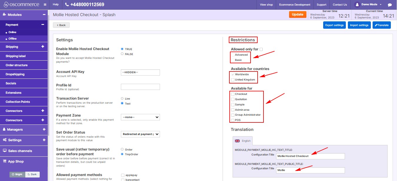 Leading e-commerce and ERP agency UK - Managing Mollie Pay
