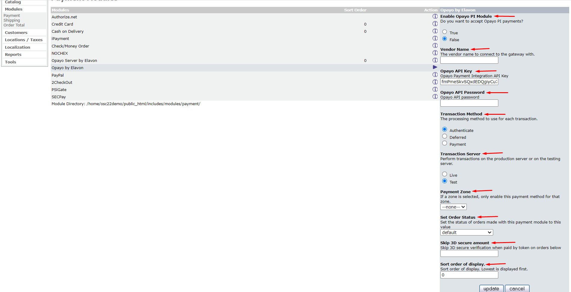 Leading e-commerce and ERP agency UK - Configuring Opayo by Elavon ...