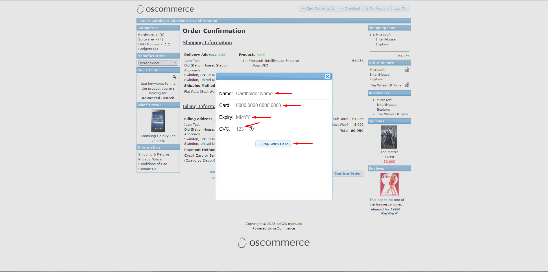 Leading e-commerce and ERP agency UK - Testing Opayo by Elavon Module ...
