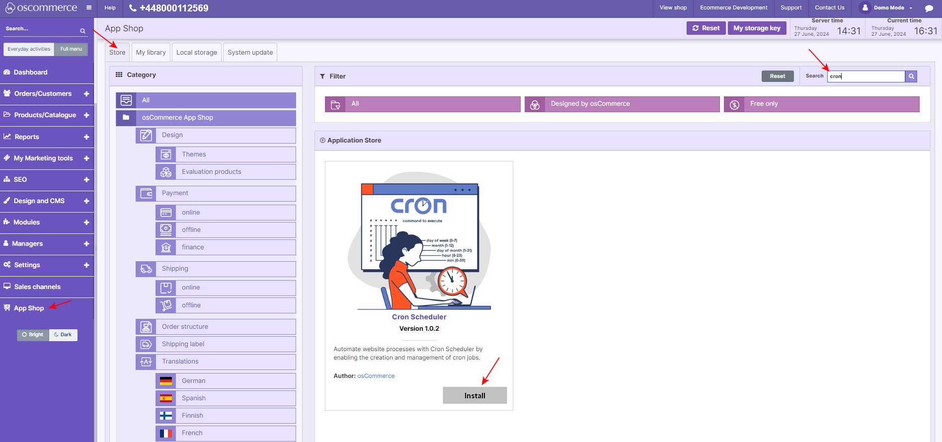Leading e-commerce and ERP agency UK - Managing Cron Scheduler
